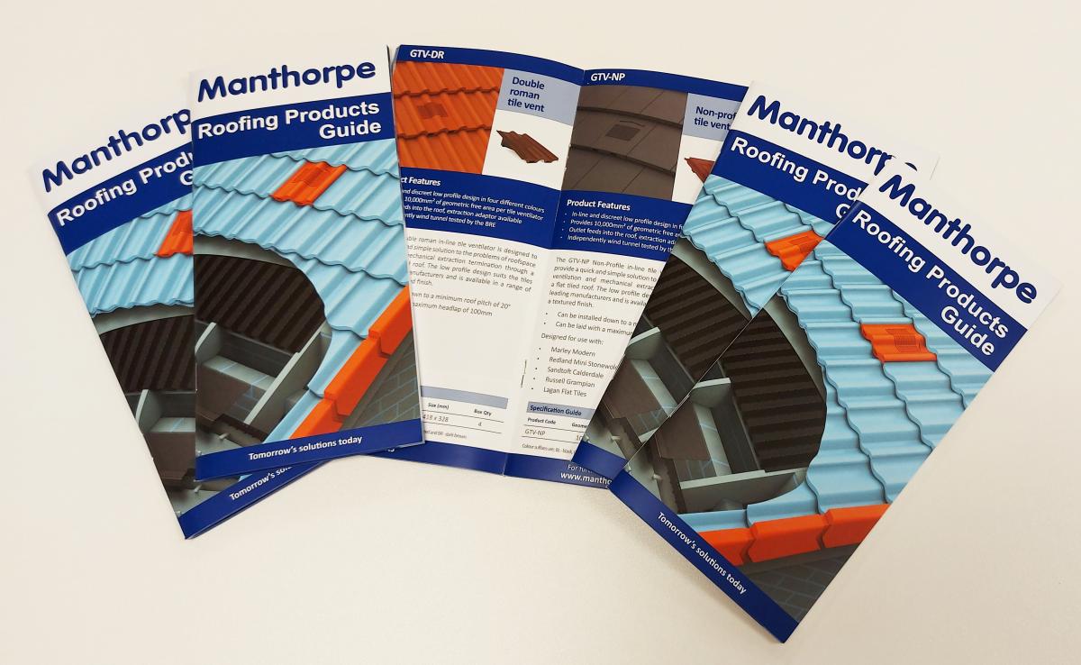 New brochure launched for Manthorpe roofing products | Manthorpe